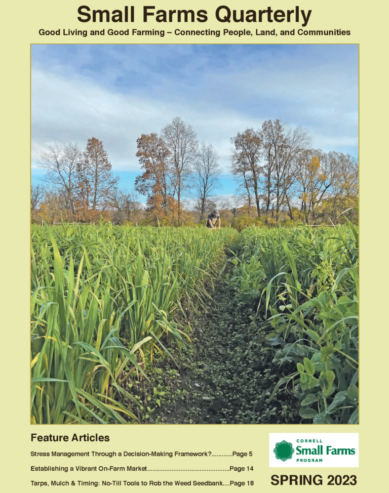Small Farms Quarterly - Cornell Small Farms